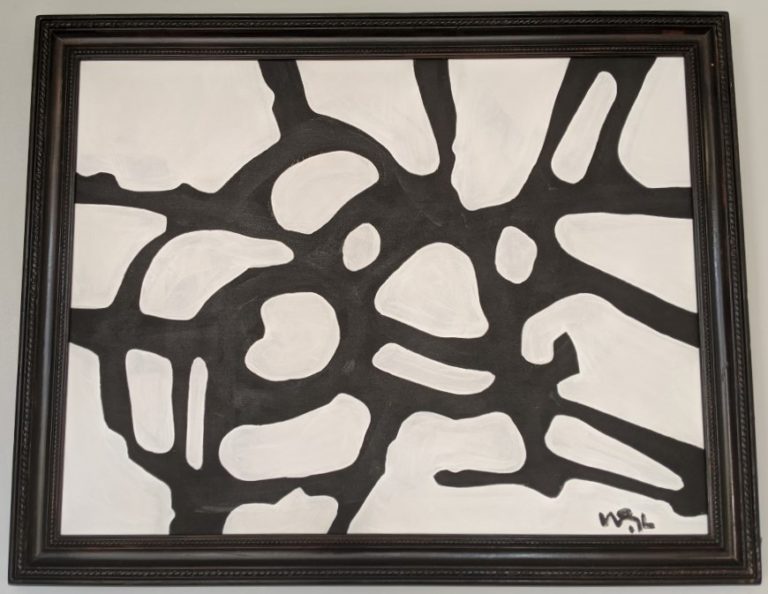 Abstract Oil Painting by Wayne Cunningham - EPOCH