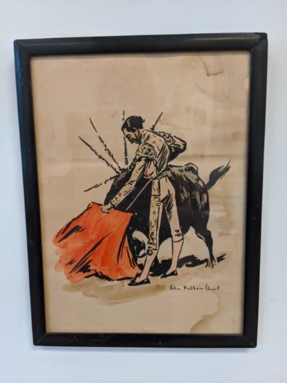 Set of Six Mid Century Matador Prints by John Fulton Short - EPOCH