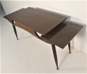 Mid Century Modern Multilevel Console Sofa Table - EPOCH