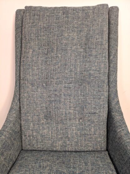 Pair Mid Century Modern His & Hers Lounge Chairs by Rowe Furniture - EPOCH