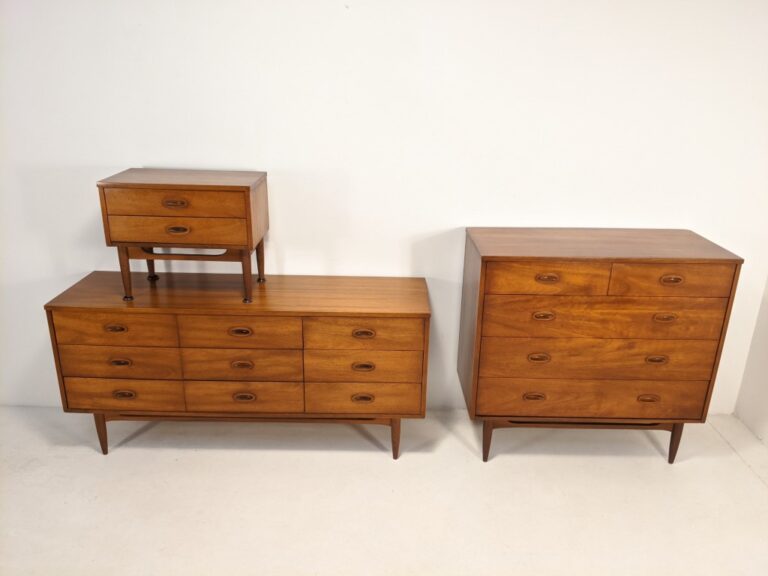 MId Century Modern Bedroom Suite by Dixie Furniture - EPOCH