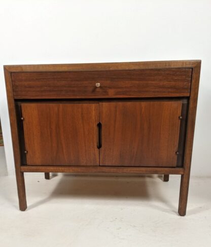 Three Piece Mid Century Modern Walnut Bedroom Set by Basic Witz - EPOCH