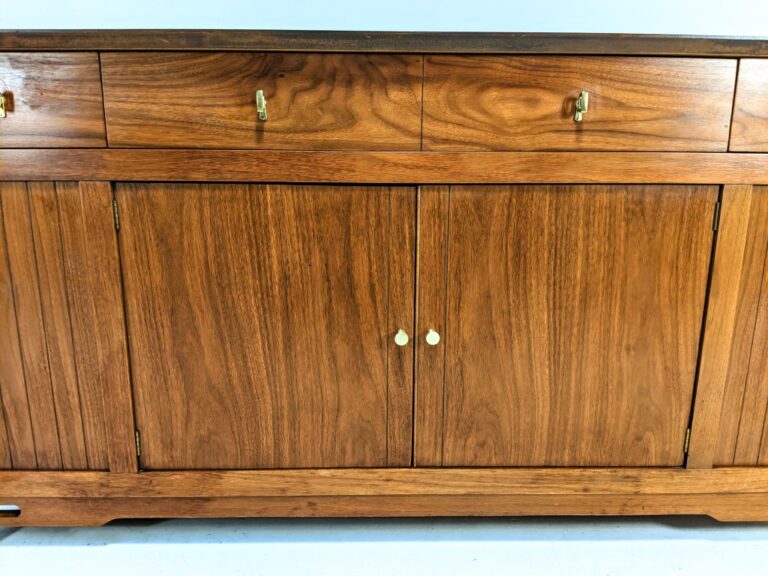 Mid Century Modern Walnut Credenza by Basic Witz Furniture - EPOCH