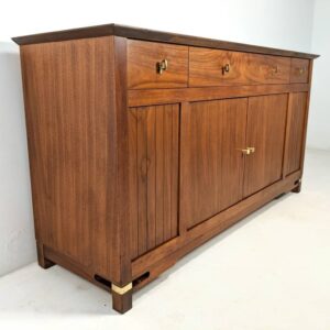 Mid Century Modern Walnut Credenza by Basic Witz Furniture - EPOCH